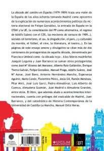 Nueva publicación de Francisco José Peña sobre los años 80 en Madrid ...